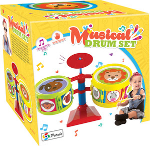 Funfantasy Fun Drum Set Toys for Kids Engaging Musical Toy with ...