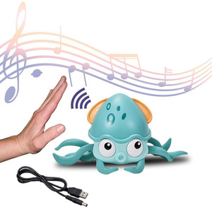 TANAZ Crawling Octopus Baby Musical Kids Toy with LED Lights ...