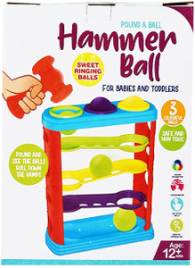 MIMY Hammer Ball Fun Interactive Ball Hammer Toy | Pound Hammer Toy ...