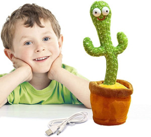 Madan toys Dancing Cactus Toy for Baby funny Talking Toy - Dancing ...
