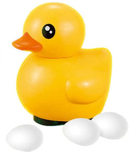 IndusBay Battery Operated Omni directional Egg Laying Duck toy ...