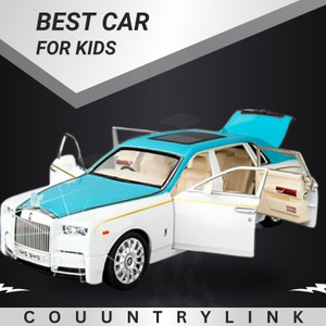 CountryLink Metal Pull Back Car 1:32 Rolls Royce Phantom With Openable ...