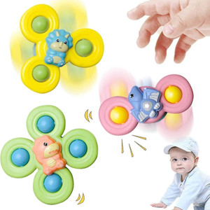 Priyadarshi 3 Piece Spinner Toy Set for Babies Perfect for Bathtub ...
