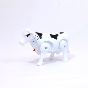 Smartcraft Battery Operated Walking Milk Cow Funny Toy - Battery ...