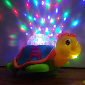 Toyvala Musical BUMP-N-GO Happy Turtle With Melodious Sound and 3D ...