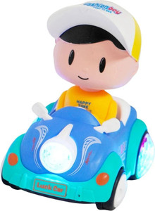 me ozy Musical Stunt Car for Kids with Flashing 5D Lights Bump ...