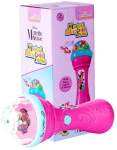 Kriiddaank Minnie & Mouse Mini Fashion Music Micro Phone - Minnie ...