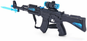 KiddyBuddy Baby's Little World Sound & Light Machine Gun Toy For Kids 3 ...