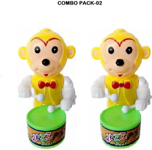 vyomtrader Monkey drummer for kids key-operated musical toys for babies ...