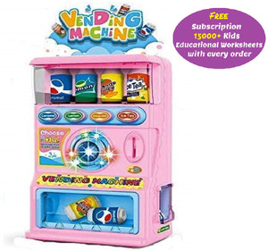 Kidsaholic Interactive Vending Machine Toy,Electronic Drink Machines ...