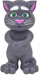 BRIJBAZAAR Intelligent Talking Tom-Cat, Speaking Robot Cat Repeats What ...