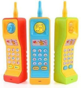 The Electra Musical Cartoon Mini Phone with Flap for Kids - Musical ...