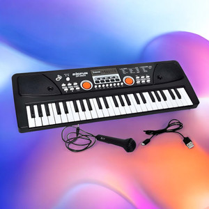 Kid Kraze 49-Keys Musical Keyboard Piano with Mic for Kids Analog ...