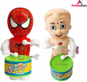 PRIMEFAIR Happy Drummer Key Operated Toys for Kids Dancing Action ...