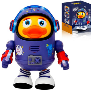 mega shine Space Duck Vibrant Light Effect & Musical Sound, Robot Toys ...