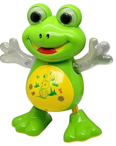 hda group Dancing Frog Toy with Vibrant Light Effect & Musial Sound ...
