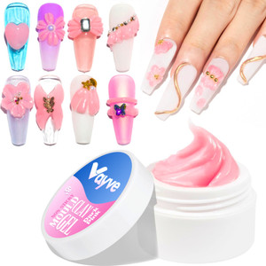Vayve 3D Moulding Nail Art Clay Gel - Non-Sticky, Perfect for ...