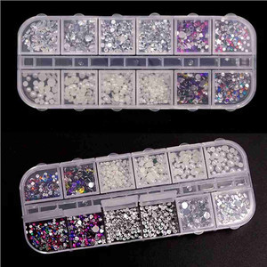 BeautyQua Professional Crystal Rhinestones Nail Art Gems And ...