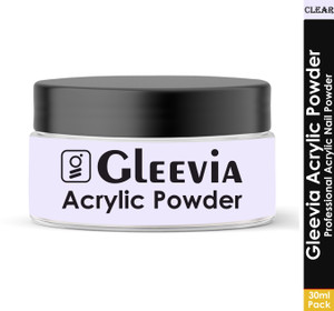Gleevia Acrylic Powder | Extension Powder Clear for Nail Tip Building ...