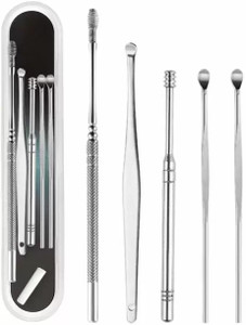 BZILO Ear Wax Cleaner Ear Cleaning Tools kit Stick Set Spring Earwax ...