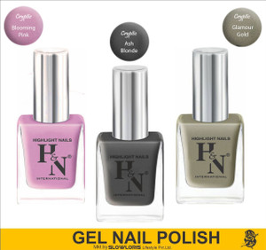 HIGHLIGHT NAILS BLOOMING PINK::ASH BLONDE::GLAMOUR GOLD_SLL Blooming ...