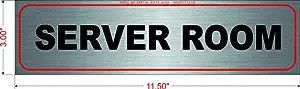 METALARTSASIA Stainless Steel SERVER ROOM Multi Use Sign board Name ...