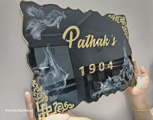 Resinology Polyresin Modern Name Plate Price in India - Buy Resinology ...