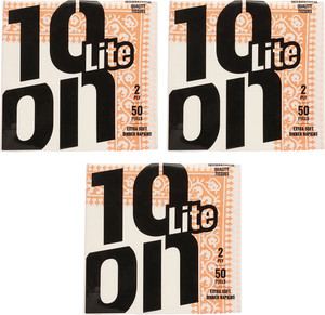10 on TISSUES Lite Extra Soft Dinner Napkins, 2 Ply Tissue Paper, Pack ...