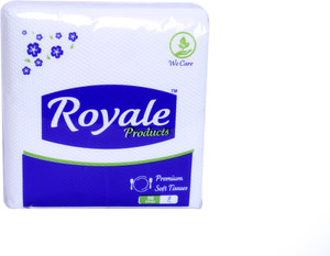 Royale Products Premium Quality Soft Tissue Paper Napkin 2 ply, 50 ...