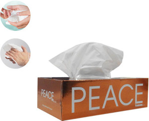 Peace Forever 2 Ply Virgin Facial Tissue Soft Pack - 100 Pulls l 200 ...
