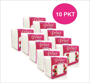 Excel Premium TISSUE NEPKINE PRINCE Smoth Quality PACK OF 10(50sheet ...
