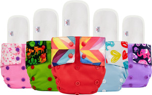 MYLO Baby Reusable Cloth Diaper + Insert Pad | Enhanced Leak Protection ...