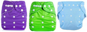 smilykid 100% Cloth Diapers for Babies,Reusable,Washable&Adjustable ...