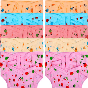 DON CARE New Born Baby Hosiery Cotton Single Layer Nappies Pack Of 10(0 ...