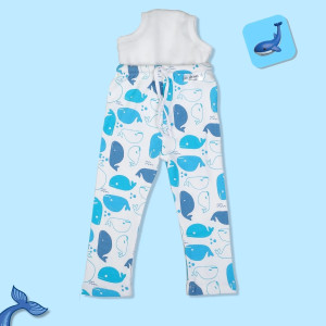 SNUGKINS Potty Training Pajamas for Toddlers,Boys-Girls(1-2 Years)-Pack ...