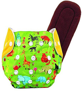 tots&tykes CLOTH DIAPER WITH JUNGLE ANIMALS PRINT - Buy Baby Care ...