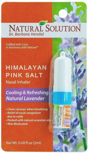 NATURAL SOLUTION NETI INHALER Sinus & Lung Relief. HIMALAYAN SALT AIR ...