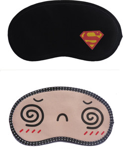 Jenna Cartoon Super Smooth Sleep Mask, Blind Fold And Travel Accessory ...