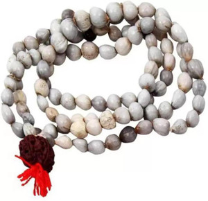 LOTUS RISE Natural Vaijanti Mala/Vyjanthi Mala/Vaijayanthi Wood ...