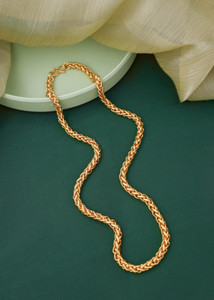 Happy Jewellery Latest Stainless Steel Long Gold Necklace holo Chain ...