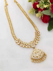 ZozoE Fashion 1 Gram gold 5Metal Impon Attigai Adigai Ruby Jewellery ...
