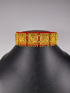 Elegance Elegance Women's Traditional Gold Plated Royal Uttrakhandi ...