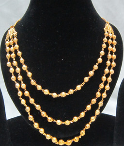 vks trading MATAR MALA THREE LAYERS GOLD PLATED 1 GRAM GOLD POLISH_004 ...