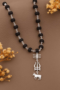 SARASWATI RUDRAS Original Karungali Mala 7MM 54Beads Ebony Wood With ...