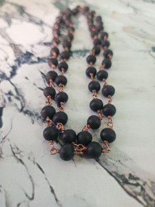 Pratishtha Handicraft Karungali malai men Karungali mala 54 beads ...