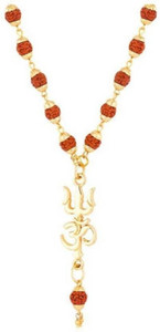 REIRSON Gold-plated Plated Rudraksha Chain Price in India - Buy REIRSON ...