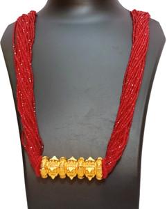PUJA Nepali Hydro Tilhari Jewellery for Ladies & Girls Gold-plated ...