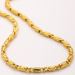Faizam Collection Gold Plated Fancy Neck Chain For Men Women Girls Boys ...