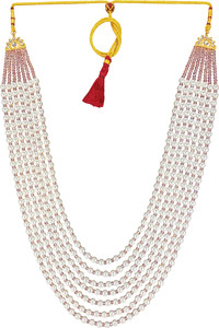 RRADHE CREATION ® Moti Mala For Men Necklace groomSherwani Traditional ...