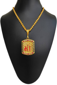 NONABHACHA 1 gram Stylish Heavy Golden Neck Men Chain “20” Inches Gold ...